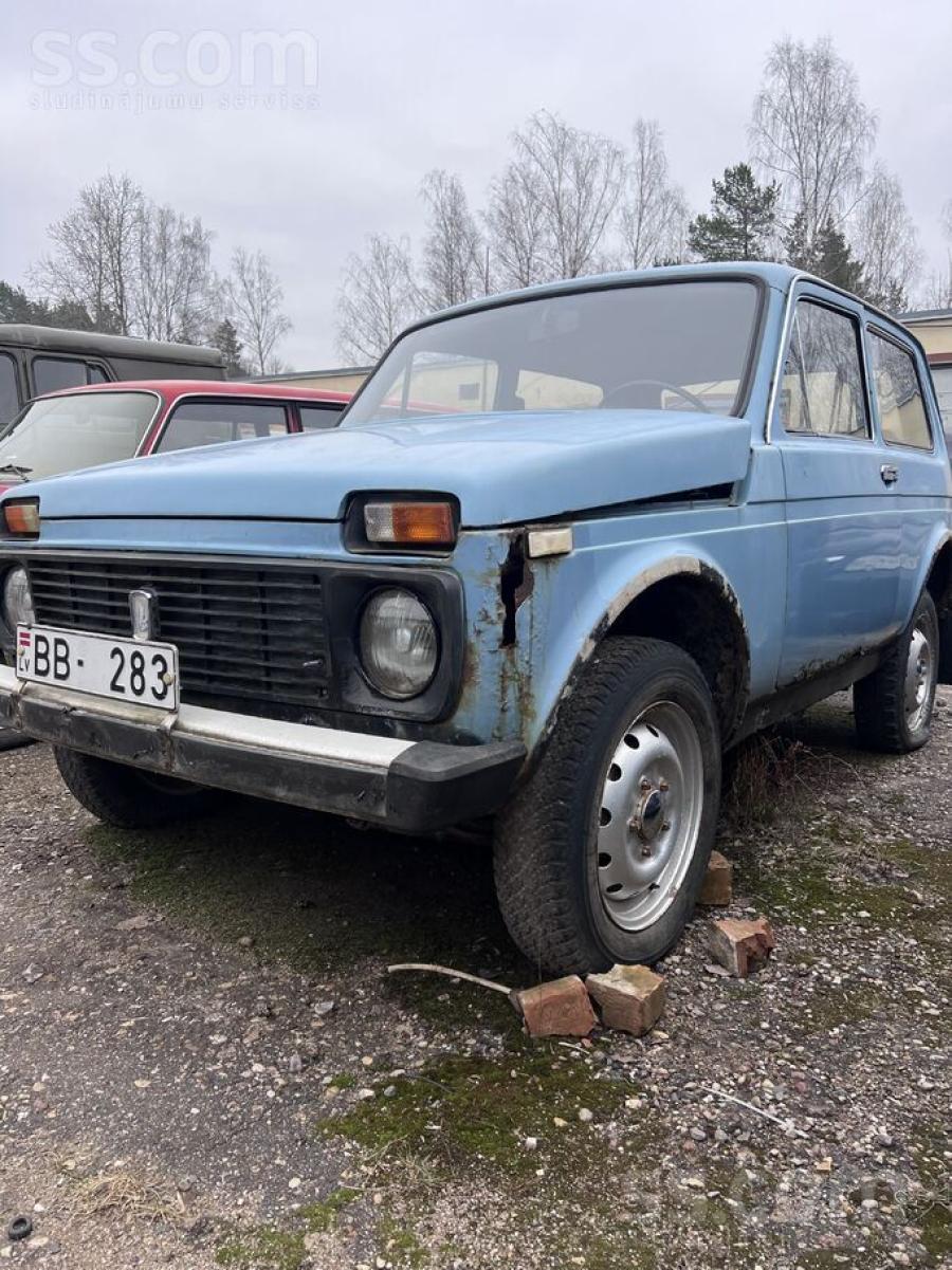 Zils VAZ / Lada 2121 Niva 1986 Rīga, ar dzinēja tilpumu 1.60 L un nobraukumu 91 tūkst. km par 750 €, foto 2 vietnē AUTOMOTO.COM.LV