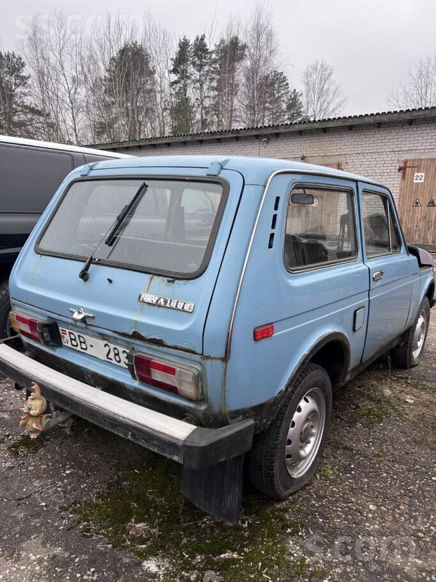 Zils VAZ / Lada 2121 Niva 1986 Rīga, ar dzinēja tilpumu 1.60 L un nobraukumu 91 tūkst. km par 750 €, foto 4 vietnē AUTOMOTO.COM.LV