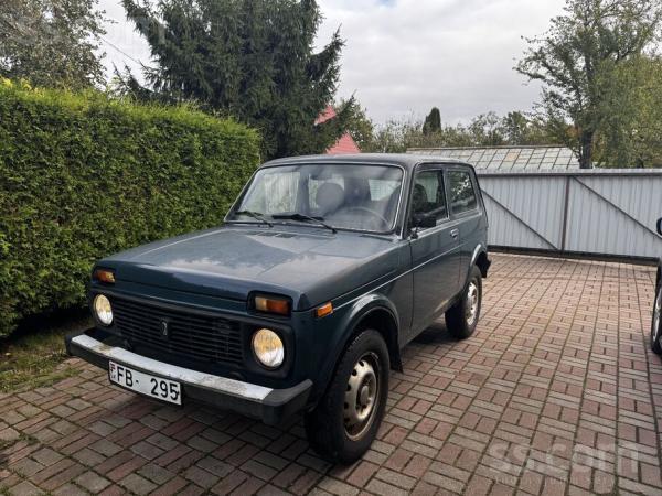 Blue VAZ / Lada 2121 Niva 2004 in Riga, with an engine capacity of 1.70 L and mileage of 42 thousand km for 750 €, photo 1 on AUTOMOTO.COM.LV