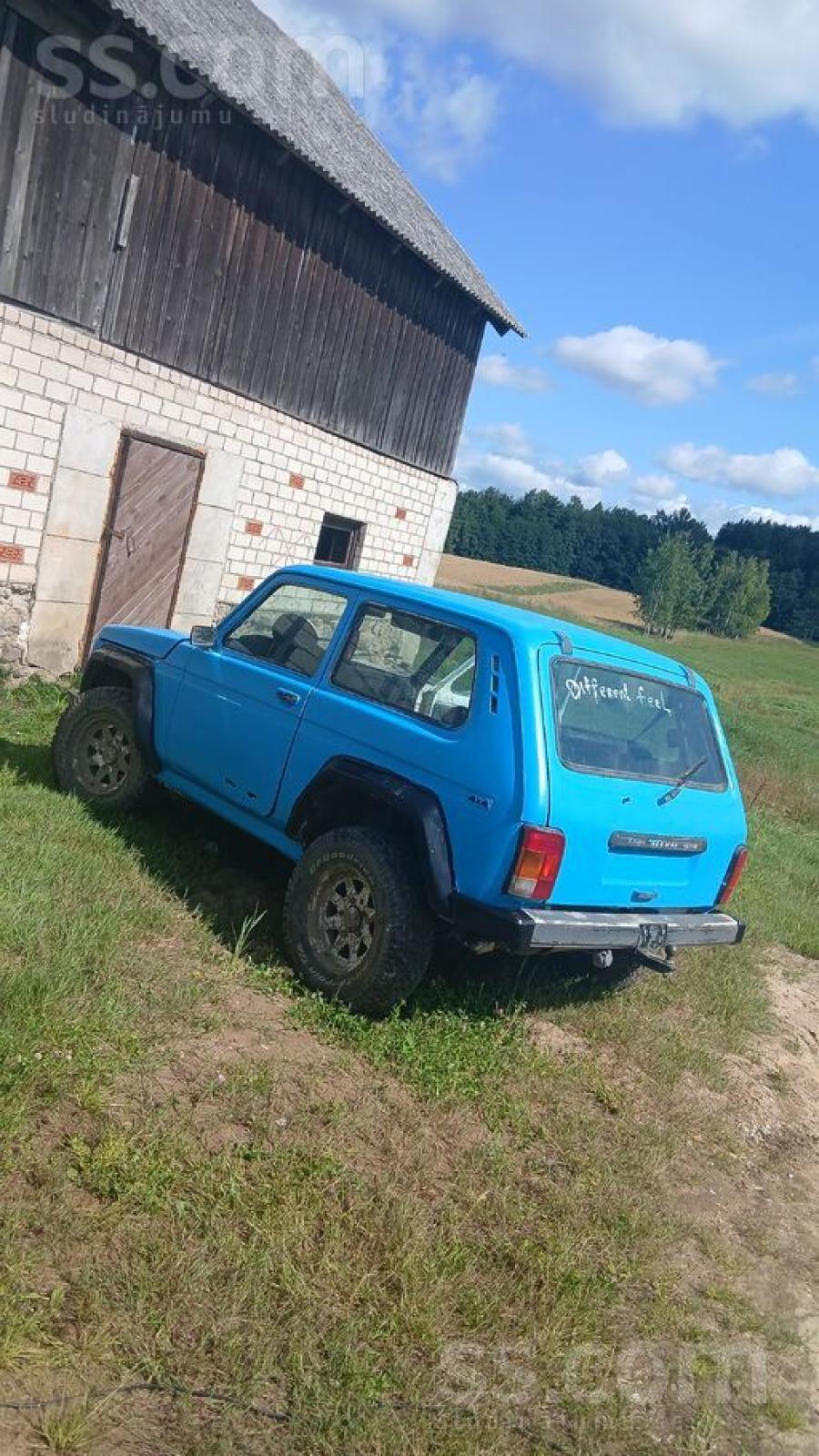 Zils VAZ / Lada 2121 Niva 2007 Gulbene, ar dzinēja tilpumu 1.70 L un nobraukumu 113 tūkst. km par 1000 €, foto 1 vietnē AUTOMOTO.COM.LV