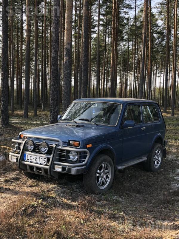 Blue VAZ / Lada 2121 Niva 2007 in Valka, with an engine capacity of 1.70 L and mileage of 85 thousand km for 4500 €, photo 1 on AUTOMOTO.COM.LV