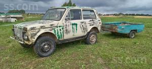 VAZ / Lada 2121 Niva 1986 in Rezekne, with an engine capacity of 1.60 L and mileage of 500 thousand km for 650 €, photo  on AUTOMOTO.COM.LV
