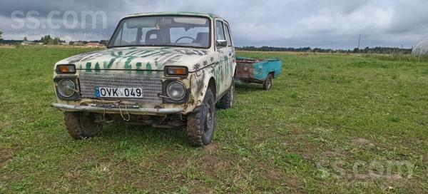 VAZ / Lada 2121 Niva 1986 Rēzekne, ar dzinēja tilpumu 1.60 L un nobraukumu 500 tūkst. km par 650 €, foto 2 vietnē AUTOMOTO.COM.LV