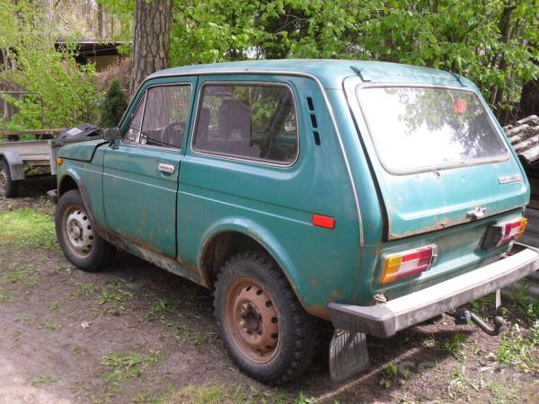 Green VAZ / Lada 2121 Niva 1984 in Riga, with an engine capacity of 1.60 L and mileage of 140 thousand km for 1000 €, photo 2 on AUTOMOTO.COM.LV