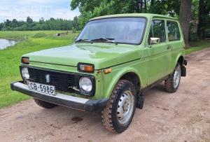 Green VAZ / Lada 2121 Niva 1985 in Cesis, with an engine capacity of 1.60 L and mileage of 88 thousand km for 1200 €, photo  on AUTOMOTO.COM.LV