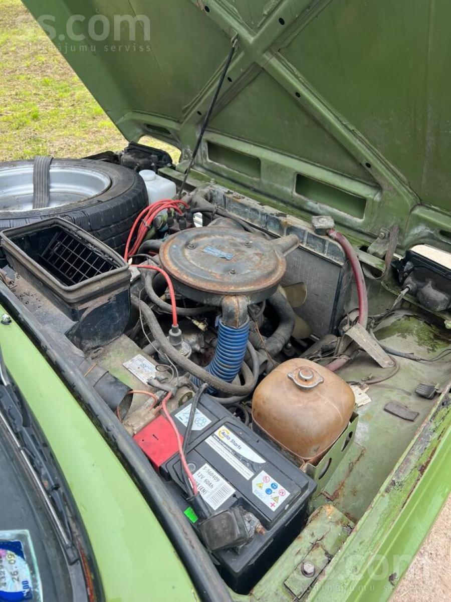Green VAZ / Lada 2121 Niva 1985 in Cesis, with an engine capacity of 1.60 L and mileage of 88 thousand km for 1200 €, photo 6 on AUTOMOTO.COM.LV