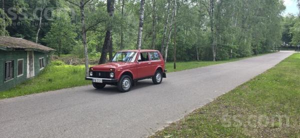 Красный ВАЗ 2121 Нива 1991 в Рига, объемом двигателя 1.70 л и пробегом 45 тыс. км за 6500 €, фото 1 на AUTOMOTO.COM.LV