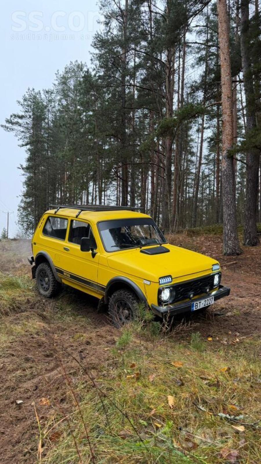 Dzeltens VAZ / Lada 21213 Niva 1995 Krāslava, ar dzinēja tilpumu 1.70 L un nobraukumu 222 tūkst. km par 3250 €, foto 7 vietnē AUTOMOTO.COM.LV