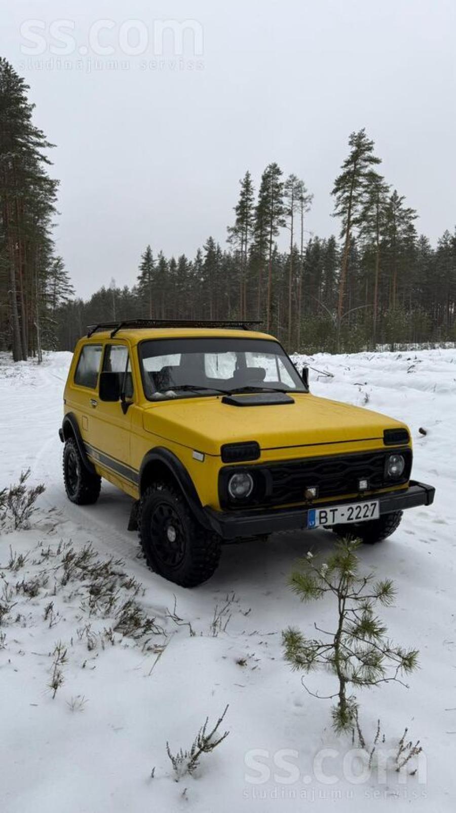 Dzeltens VAZ / Lada 21213 Niva 1995 Krāslava, ar dzinēja tilpumu 1.70 L un nobraukumu 222 tūkst. km par 3250 €, foto 10 vietnē AUTOMOTO.COM.LV