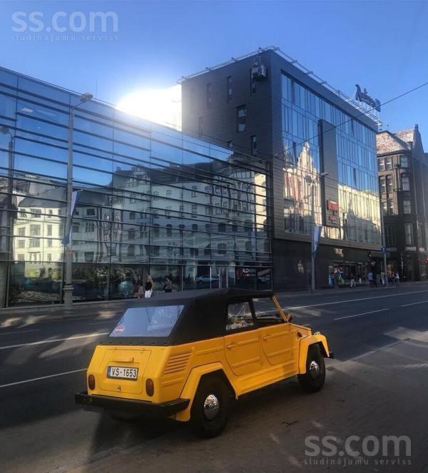 Dzeltens Volkswagen 181 1976 Rīga, ar dzinēja tilpumu 1.60 L un nobraukumu 56 tūkst. km par 8550 €, foto 2 vietnē AUTOMOTO.COM.LV