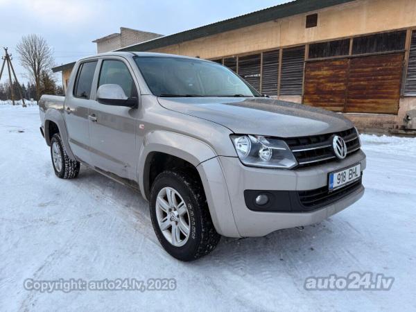 Beige Volkswagen Amarok 2012 in Tartu, with an engine capacity of 2.00 L and mileage of 270 thousand km for 5500 €, photo 1 on AUTOMOTO.COM.LV