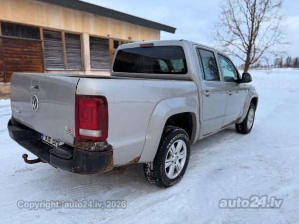 Beige Volkswagen Amarok 2012 in Tartu, with an engine capacity of 2.00 L and mileage of 270 thousand km for 5500 €, photo 3 on AUTOMOTO.COM.LV