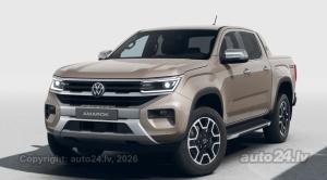 Beige Volkswagen Amarok 2026 in Parnu, with an engine capacity of 3.00 L and mileage of 1 thousand km for 57439 €, photo  on AUTOMOTO.COM.LV