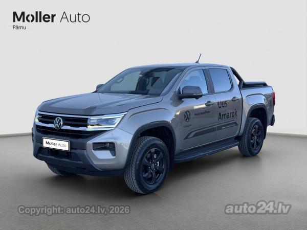 Beige Volkswagen Amarok 2026 in Parnu, with an engine capacity of 3.00 L and mileage of 5 thousand km for 61900 €, photo 1 on AUTOMOTO.COM.LV