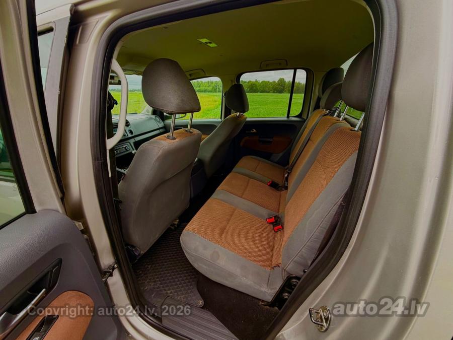 Smilšu krāsa Volkswagen Amarok 2012 Tartu, ar dzinēja tilpumu 2.00 L un nobraukumu 274 tūkst. km par 8680 €, foto 9 vietnē AUTOMOTO.COM.LV