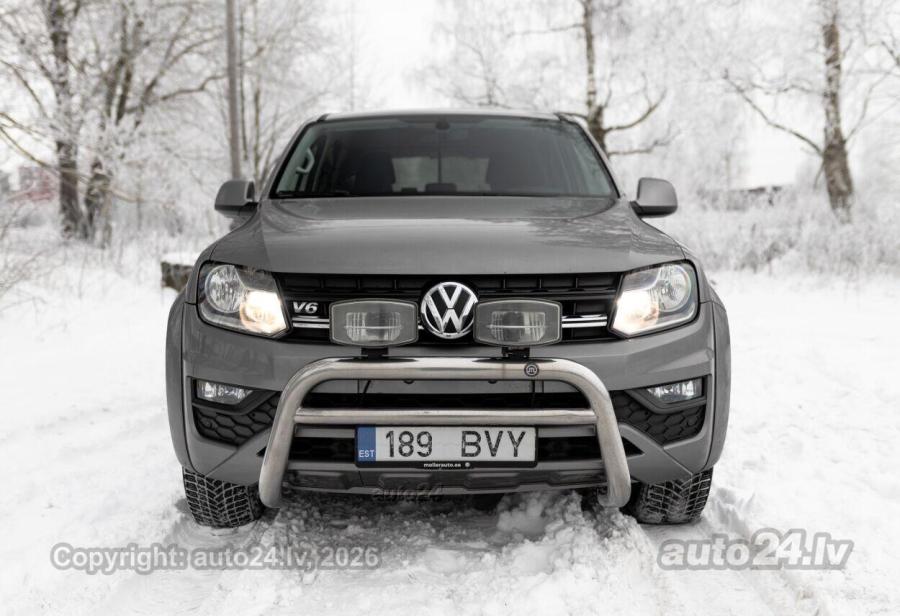 Beige Volkswagen Amarok 2017 in Tallinn, with an engine capacity of 3.00 L and mileage of 319 thousand km for 12490 €, photo 2 on AUTOMOTO.COM.LV