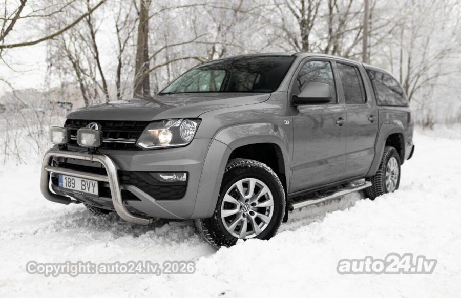 Beige Volkswagen Amarok 2017 in Tallinn, with an engine capacity of 3.00 L and mileage of 319 thousand km for 12490 €, photo 3 on AUTOMOTO.COM.LV