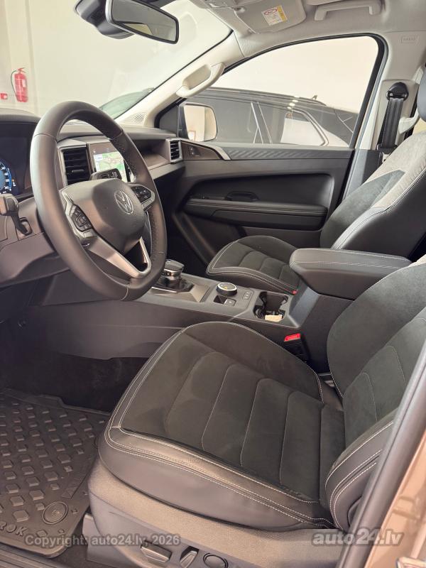 Beige Volkswagen Amarok 2026 in Viljandi, with an engine capacity of 3.00 L and mileage of 10 thousand km for 69990 €, photo 6 on AUTOMOTO.COM.LV