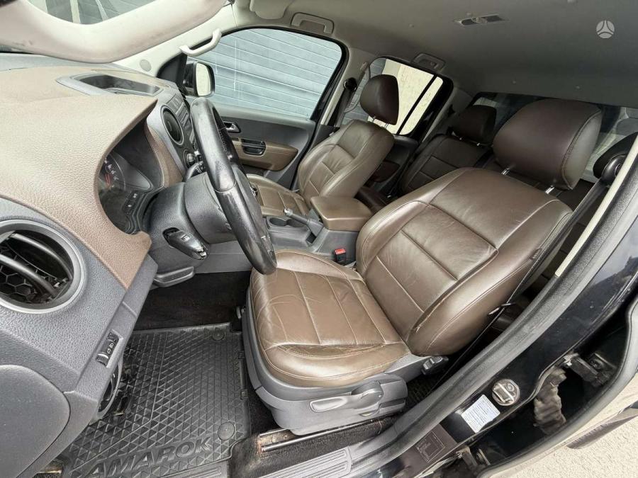 Melns Volkswagen Amarok 2010 Šauļi, ar dzinēja tilpumu 2.00 L un nobraukumu 250 tūkst. km par 7800 €, foto 25 vietnē AUTOMOTO.COM.LV