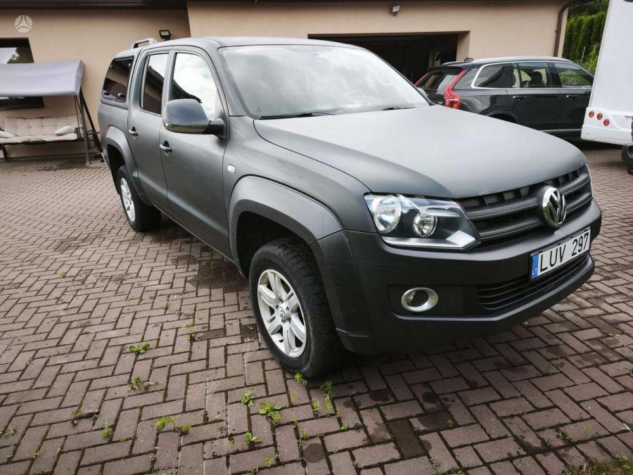 Melns Volkswagen Amarok 2011 Kauņa, ar dzinēja tilpumu 2.00 L un nobraukumu 455 tūkst. km par 5999 €, foto 29 vietnē AUTOMOTO.COM.LV