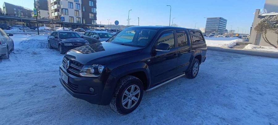 Melns Volkswagen Amarok 2012 Kauņa, ar dzinēja tilpumu 1.97 L un nobraukumu 262 tūkst. km par 12000 €, foto 1 vietnē AUTOMOTO.COM.LV