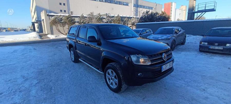 Melns Volkswagen Amarok 2012 Kauņa, ar dzinēja tilpumu 1.97 L un nobraukumu 262 tūkst. km par 12000 €, foto 4 vietnē AUTOMOTO.COM.LV