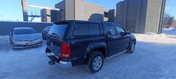 Black Volkswagen Amarok 2012 in Kaunas, with an engine capacity of 1.97 L and mileage of 262 thousand km for 12000 €, photo 6 on AUTOMOTO.COM.LV