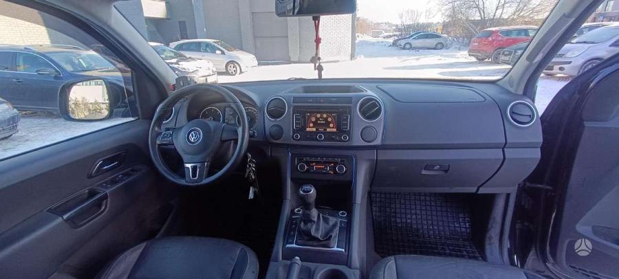 Melns Volkswagen Amarok 2012 Kauņa, ar dzinēja tilpumu 1.97 L un nobraukumu 262 tūkst. km par 12000 €, foto 9 vietnē AUTOMOTO.COM.LV