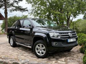 Melns Volkswagen Amarok 2012 Saldus, ar dzinēja tilpumu 2.00 L un nobraukumu 212 tūkst. km par 11450 €, foto  vietnē AUTOMOTO.COM.LV