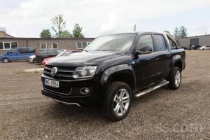 Black Volkswagen Amarok 2013 in Cesis, with an engine capacity of 2.00 L and mileage of 402 thousand km for 12000 €, photo 5 on AUTOMOTO.COM.LV