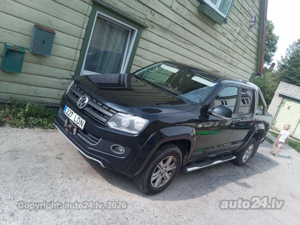 Black Volkswagen Amarok 2013 in Tallinn, with an engine capacity of 2.00 L and mileage of 0 thousand km for 9990 €, photo 1 on AUTOMOTO.COM.LV