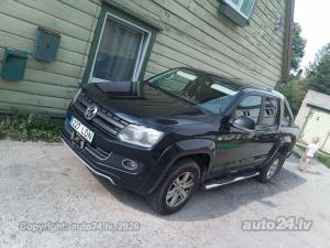 Melns Volkswagen Amarok 2013 Tallina, ar dzinēja tilpumu 2.00 L un nobraukumu 0 tūkst. km par 9990 €, foto  vietnē AUTOMOTO.COM.LV