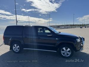 Black Volkswagen Amarok 2015 in Tallinn, with an engine capacity of 2.00 L and mileage of 314 thousand km for 14500 €, photo 4 on AUTOMOTO.COM.LV