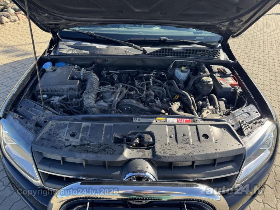 Black Volkswagen Amarok 2015 in Tallinn, with an engine capacity of 2.00 L and mileage of 314 thousand km for 14500 €, photo 11 on AUTOMOTO.COM.LV
