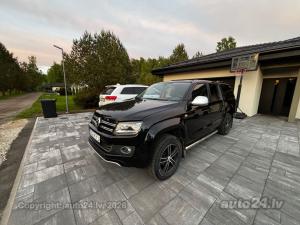 Black Volkswagen Amarok 2015 in Parnu, with an engine capacity of 2.00 L and mileage of 317 thousand km for 13500 €, photo  on AUTOMOTO.COM.LV