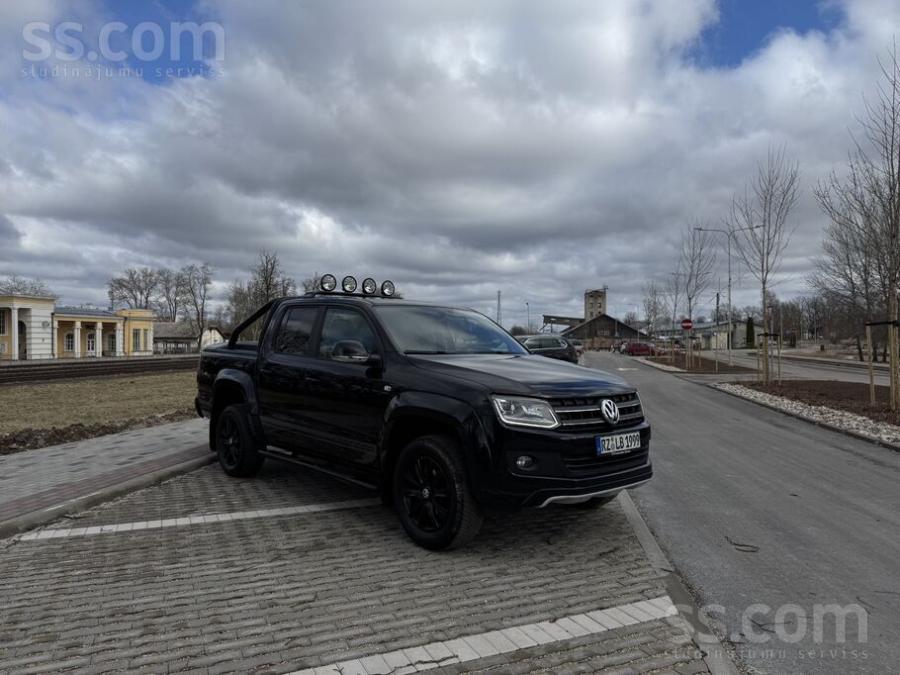 Melns Volkswagen Amarok 2015 Cēsis, ar dzinēja tilpumu 2.00 L un nobraukumu 259 tūkst. km par 16800 €, foto 7 vietnē AUTOMOTO.COM.LV
