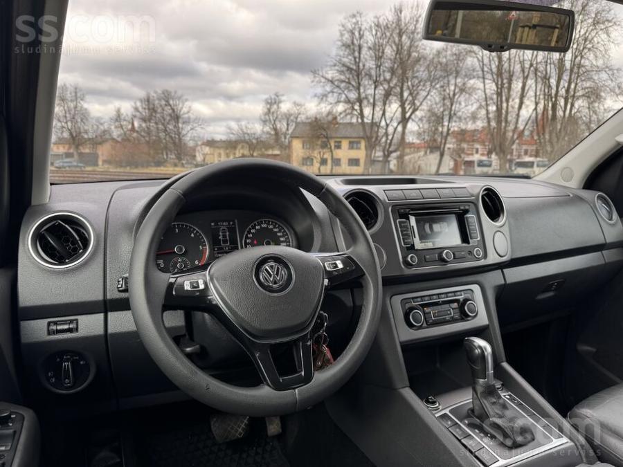 Melns Volkswagen Amarok 2015 Cēsis, ar dzinēja tilpumu 2.00 L un nobraukumu 259 tūkst. km par 16800 €, foto 15 vietnē AUTOMOTO.COM.LV