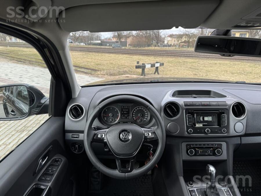 Melns Volkswagen Amarok 2015 Cēsis, ar dzinēja tilpumu 2.00 L un nobraukumu 259 tūkst. km par 16800 €, foto 16 vietnē AUTOMOTO.COM.LV