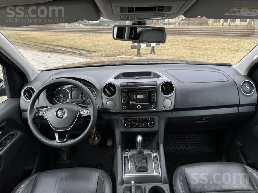 Melns Volkswagen Amarok 2015 Cēsis, ar dzinēja tilpumu 2.00 L un nobraukumu 259 tūkst. km par 16800 €, foto 17 vietnē AUTOMOTO.COM.LV
