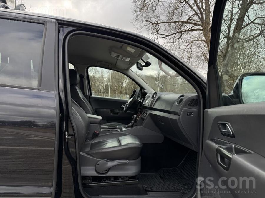 Melns Volkswagen Amarok 2015 Cēsis, ar dzinēja tilpumu 2.00 L un nobraukumu 259 tūkst. km par 16800 €, foto 27 vietnē AUTOMOTO.COM.LV