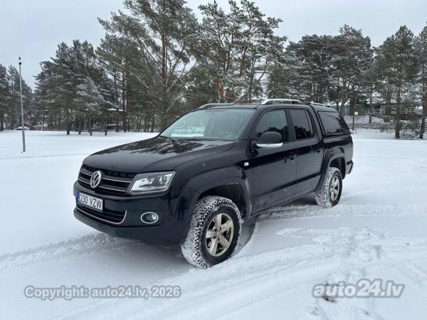 Melns Volkswagen Amarok 2016 Tallina, ar dzinēja tilpumu 2.00 L un nobraukumu 225 tūkst. km par 17500 €, foto 1 vietnē AUTOMOTO.COM.LV