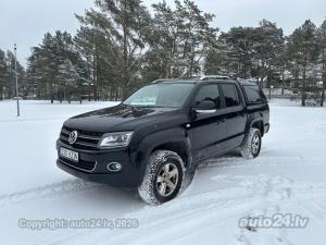 Melns Volkswagen Amarok 2016 Tallina, ar dzinēja tilpumu 2.00 L un nobraukumu 225 tūkst. km par 17500 €, foto  vietnē AUTOMOTO.COM.LV
