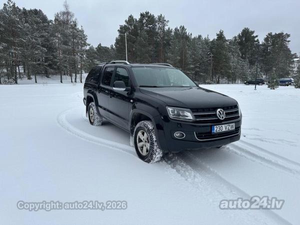 Melns Volkswagen Amarok 2016 Tallina, ar dzinēja tilpumu 2.00 L un nobraukumu 225 tūkst. km par 17500 €, foto 2 vietnē AUTOMOTO.COM.LV