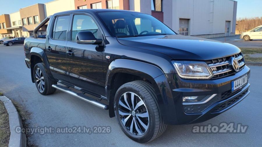 Black Volkswagen Amarok 2016 in Tallinn, with an engine capacity of 3.00 L and mileage of 135 thousand km for 21990 €, photo 3 on AUTOMOTO.COM.LV
