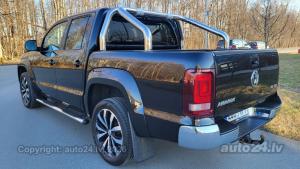 Black Volkswagen Amarok 2016 in Tallinn, with an engine capacity of 3.00 L and mileage of 135 thousand km for 21990 €, photo 9 on AUTOMOTO.COM.LV