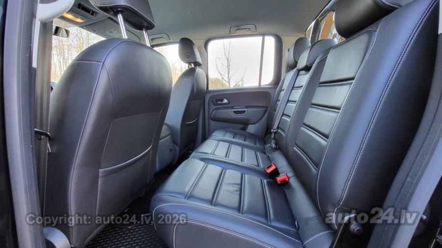 Black Volkswagen Amarok 2016 in Tallinn, with an engine capacity of 3.00 L and mileage of 135 thousand km for 21990 €, photo 11 on AUTOMOTO.COM.LV