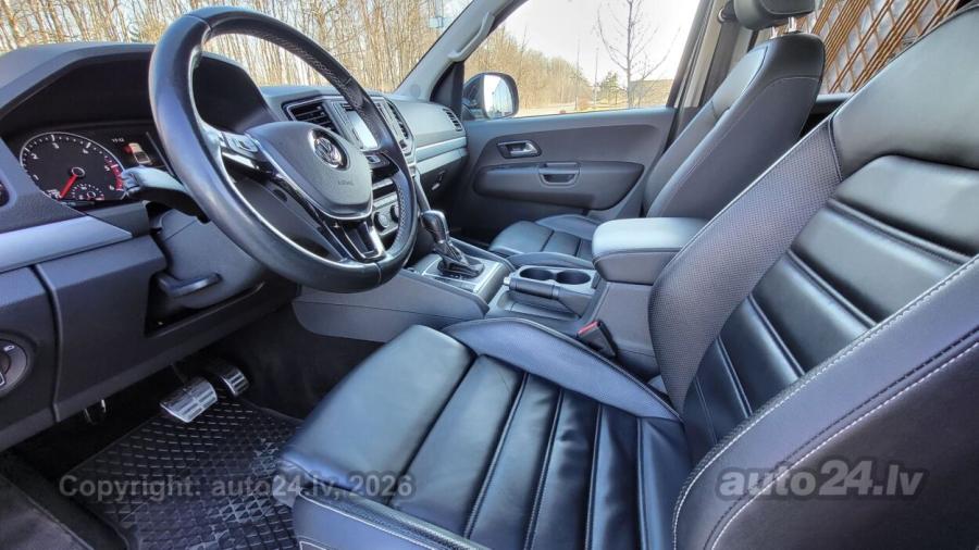 Black Volkswagen Amarok 2016 in Tallinn, with an engine capacity of 3.00 L and mileage of 135 thousand km for 21990 €, photo 14 on AUTOMOTO.COM.LV
