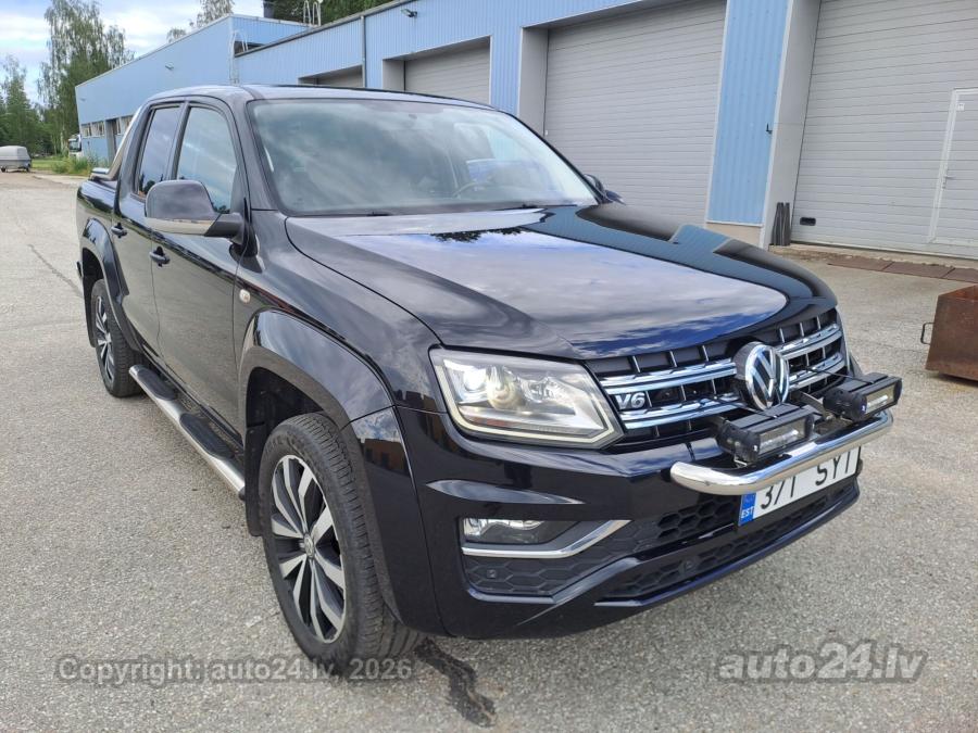 Black Volkswagen Amarok 2016 in Tallinn, with an engine capacity of 3.00 L and mileage of 256 thousand km for 20000 €, photo 3 on AUTOMOTO.COM.LV