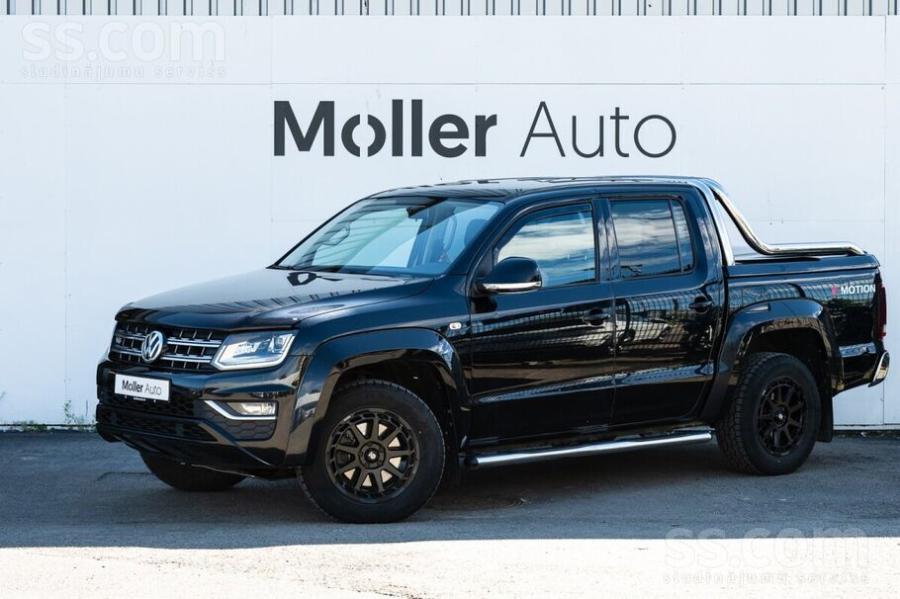 Black Volkswagen Amarok 2016 in Riga, with an engine capacity of 3.00 L and mileage of 273 thousand km for 19550 €, photo 1 on AUTOMOTO.COM.LV