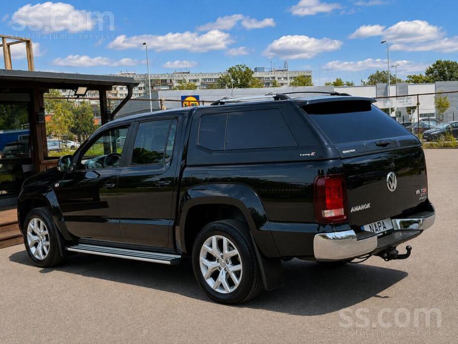 Melns Volkswagen Amarok 2016 Rīga, ar dzinēja tilpumu 3.00 L un nobraukumu 216 tūkst. km par 17900 €, foto 5 vietnē AUTOMOTO.COM.LV